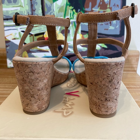 Skemo | Shoes | Sexy Skemo Rhinestone Embellished Wedge Sandals | Poshmark